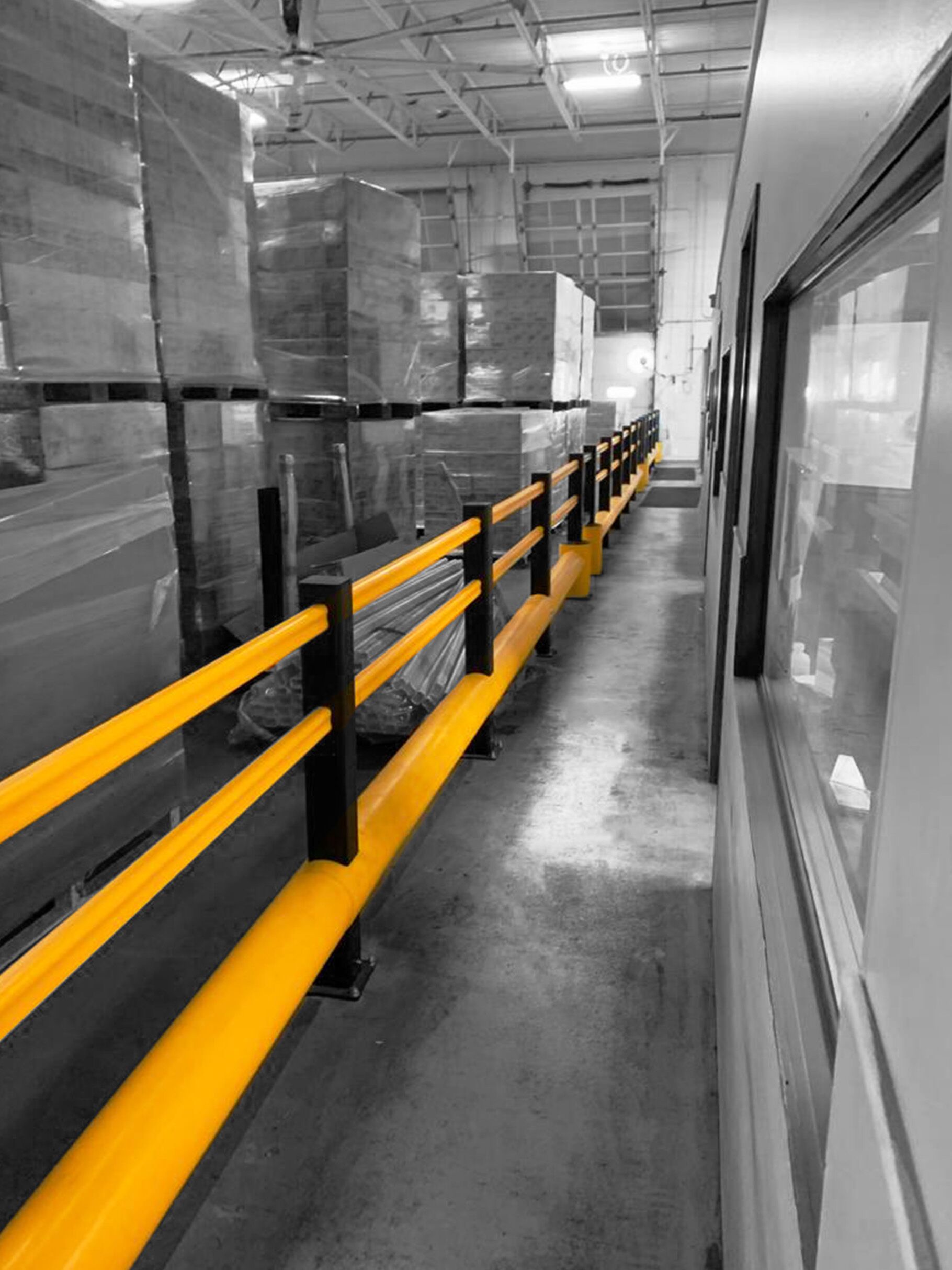 Use of Boplan safety barriers and gates for pedestrian protection ...